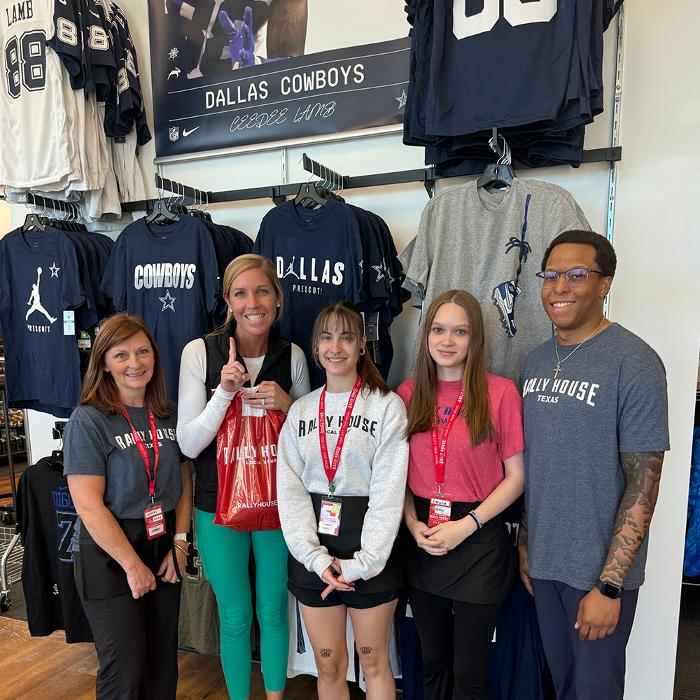 Rally House Prosper | Dallas Cowboys & Rangers Store
